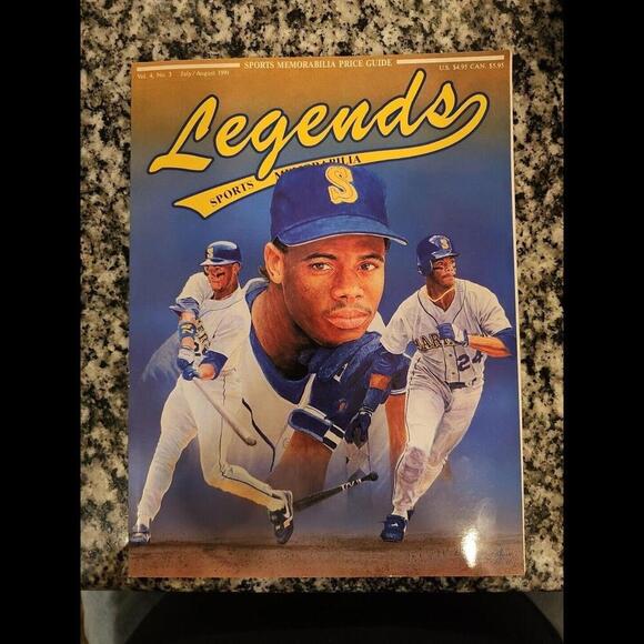 Other | 1991 Legends Sports Memorabilia Sports Price Guide Julyaugust ...